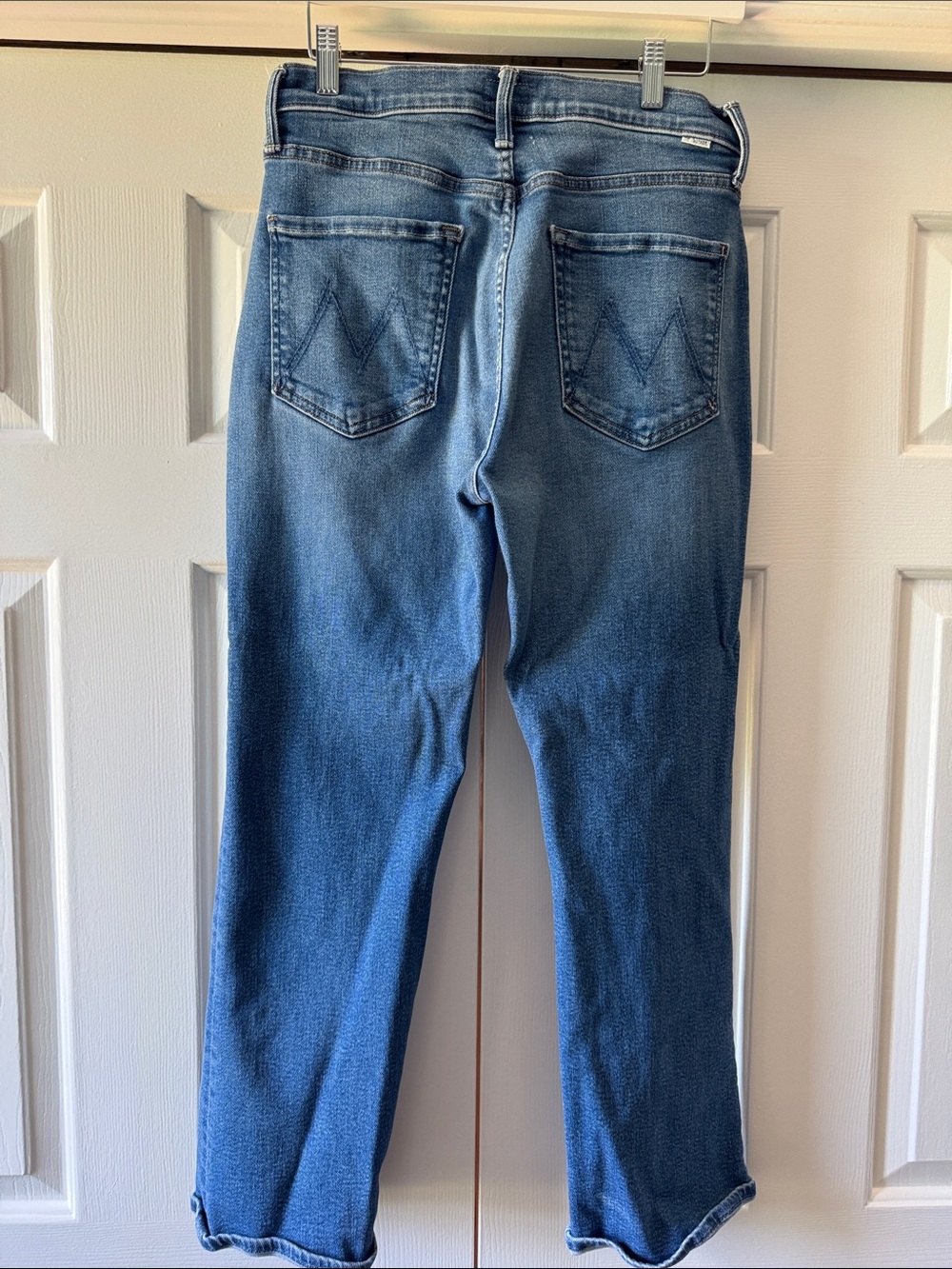 MOTHER | Jeans | Mother Wideleg Jeans In Dark Blue Wash | Poshmark